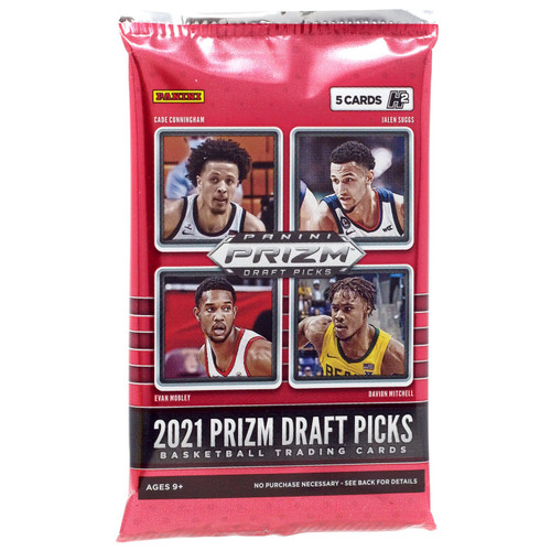 NBA Panini 2021 Prizm Draft Picks Basketball H2 Trading Card Pack 5 ...