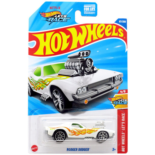 Hot Wheels Lets Race Rodger Dodger 164 Diecast Car Mattel Toys - ToyWiz