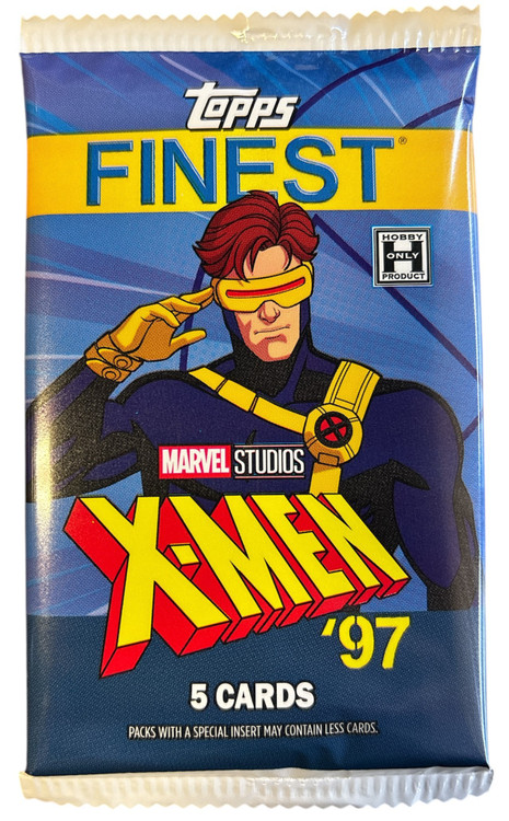 Marvel Topps 2025 Finest X-Men 97 Trading Card HOBBY Pack 5 Cards - ToyWiz