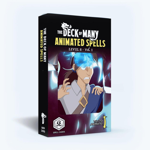 The Deck of Many Animated Spells Level 8 Vol. 1 Spellbok Cards Vol 1 ...