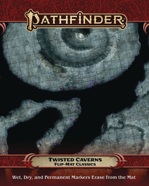 Pathfinder Flip-Mat Classics Twisted Caverns Roleplaying Accessory ...