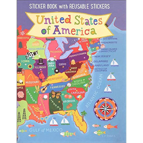 United States of America United States of America Sticker Book Waypoint ...