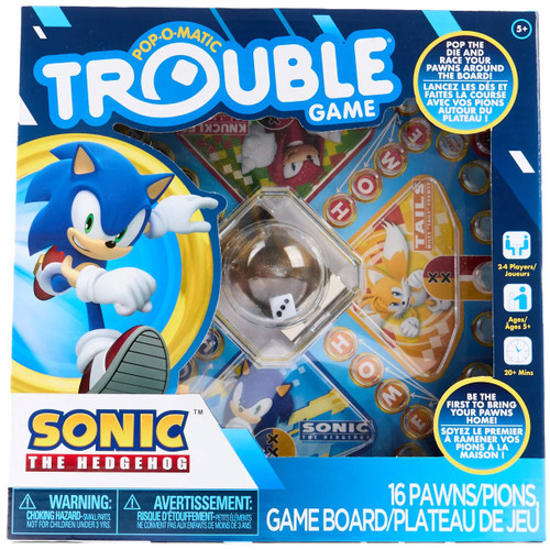 Sonic the Hedgehog Trouble Game Forever Clever Inc. - ToyWiz