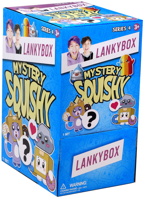 LankyBox Series 4 Squishy Mystery Box 24 Packs Bonkers Toy Co. - ToyWiz