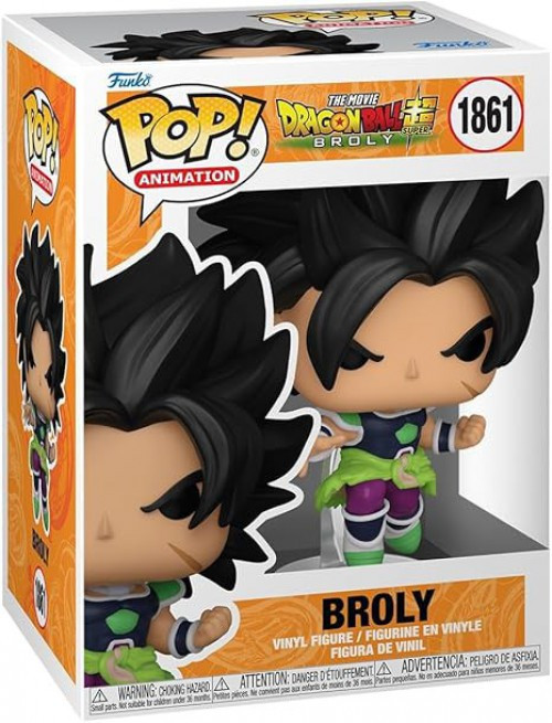 Funko Dragon Ball Super Broly POP Animation Broly Vinyl Figure 1861 ...