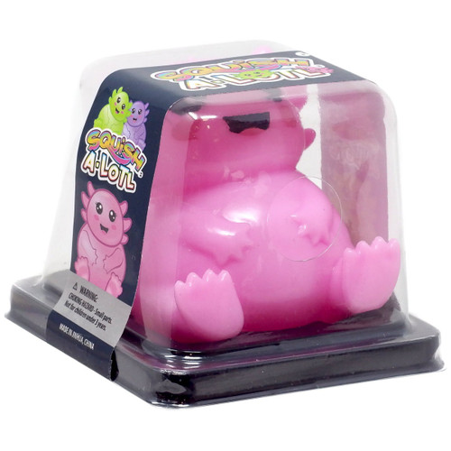 Squish A-Lotl PINK Squeeze Toy Incredible Play - ToyWiz