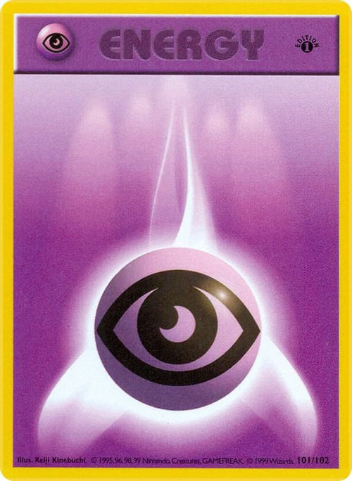 Pokemon Trading Card Game Single Card Common Basic Psychic Energy 1st ...