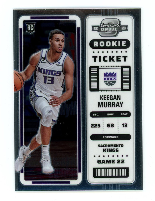 NBA 2022-23 Panini Contenders Optic Single Card Keegan Murray 22 Rookie - ToyWiz