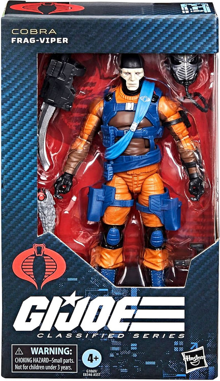 GI Joe Classified Series Frag Viper 6 Action Figure Cobra Hasbro Toys ...