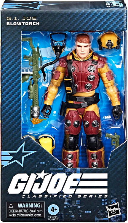 GI Joe Classified Series Blowtorch 6 Action Figure Hasbro Toys - ToyWiz