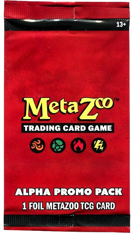 MetaZoo Alpha Promo Pack 1 RANDOM Foil Card - ToyWiz