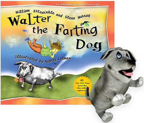 Walter the Farting Dog Walter the Farting Dog 8 Plush with Sound Book ...