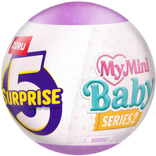 5 Surprise My Mini Baby Series 2 Mystery Pack 1 RANDOM Figure with ...