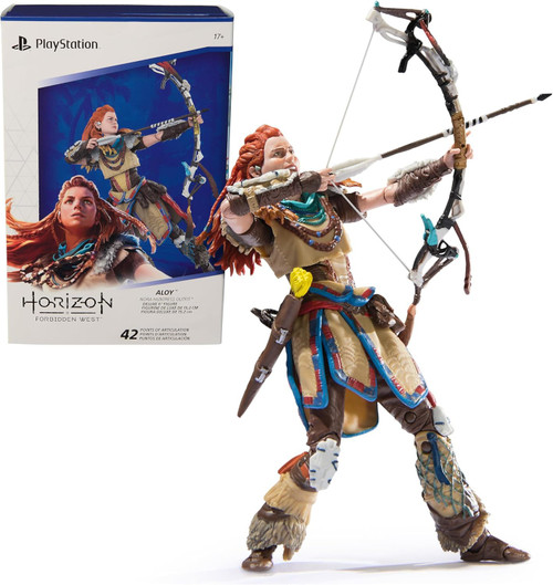 Playstation Horizon Forbidden West Aloy 6 Deluxe Action Figure Nora ...