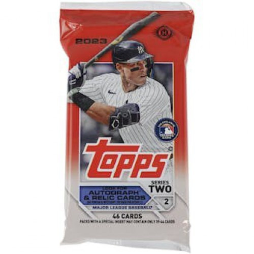 MLB Topps 2023 Series 2 Baseball Trading Card JUMBO Pack 46 Cards - ToyWiz