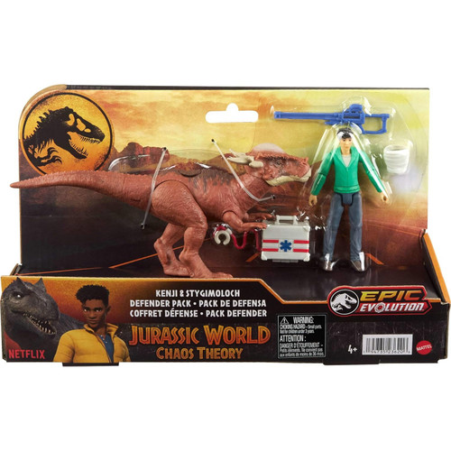 Jurassic World Chaos Theory Epic Evolution Kenji Stygimoloch Action ...