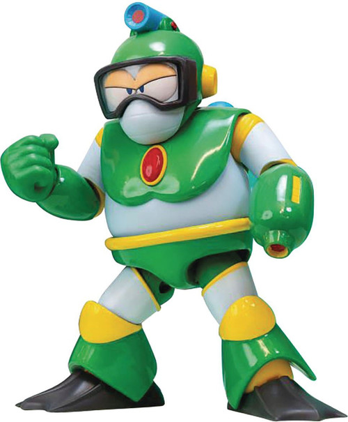 Mega Man Bubble Man 112 Deluxe Action Figure Jada Toys - ToyWiz