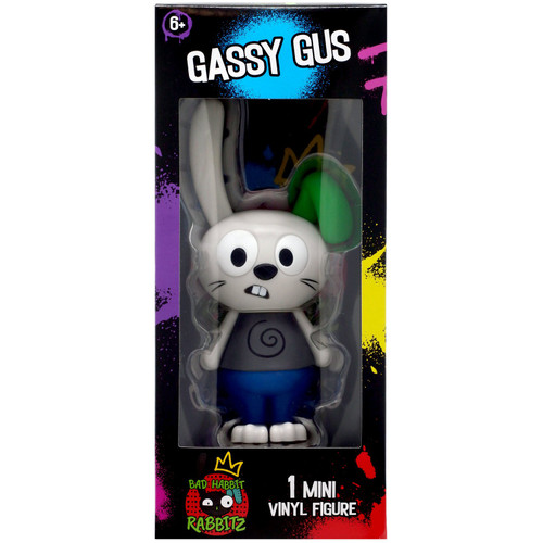 Bad Habbit Rabbitz Bad Habbit Rabbitz Series 1 Gassy Gus 3.25 Mini ...