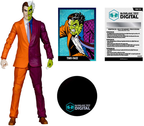McFarlane Toys DC Direct Two-Face 7 Action Figure The Silver Age ...