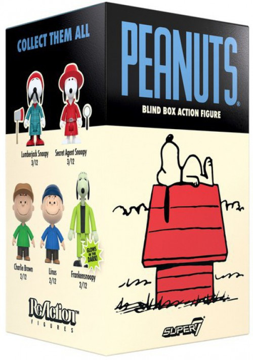 Peanuts ReAction Peanuts Wave 4 Mystery Pack 1 RANDOM Figure Super7 ...