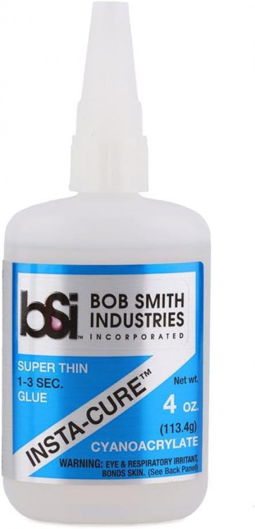 Premium Adhesives Insta-Cure 4 Ounce Super Glue Super Thin Bob Smith ...