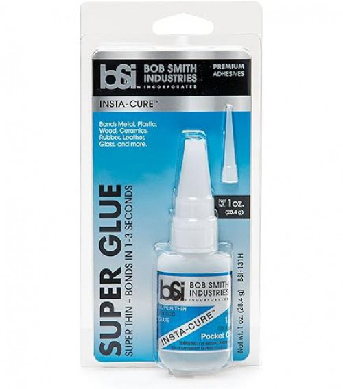 Premium Adhesives Insta-Cure 1 Ounce Super Glue Super Thin Bob Smith ...