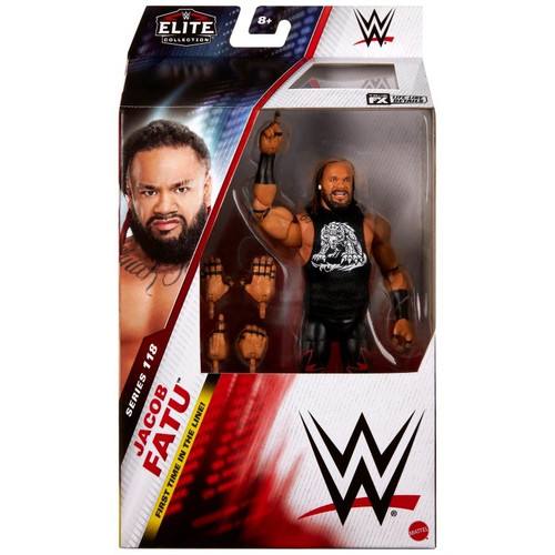 WWE Wrestling Elite Collection Series 118 Jacob Fatu Action Figure ...