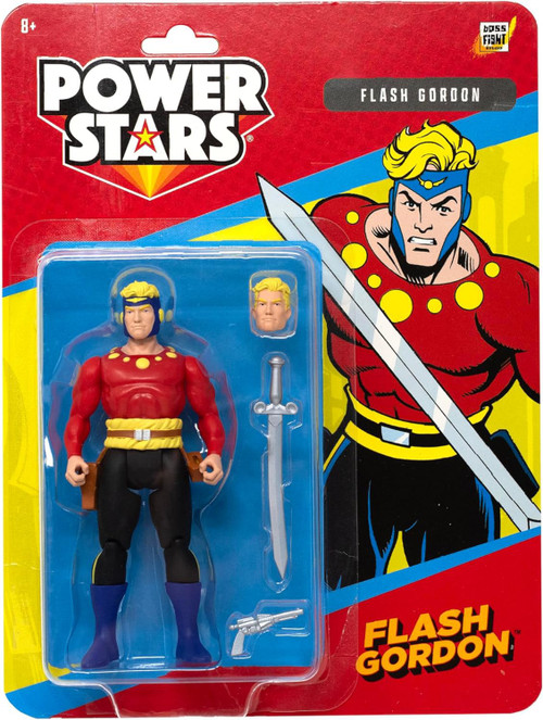 Flash Gordon Power Stars Wave 1 Flash Gordon 5 Action Figure Boss Fight Studios - ToyWiz