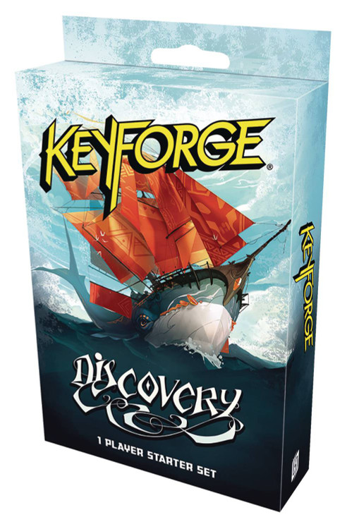 KeyForge Unique Deck Game Discover 1-Player Starter Deck 36-Cards ...