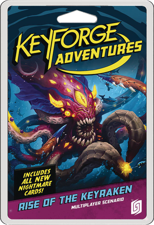 KeyForge Unique Deck Game Rise of Keyraken Multiplayer Scenario ...