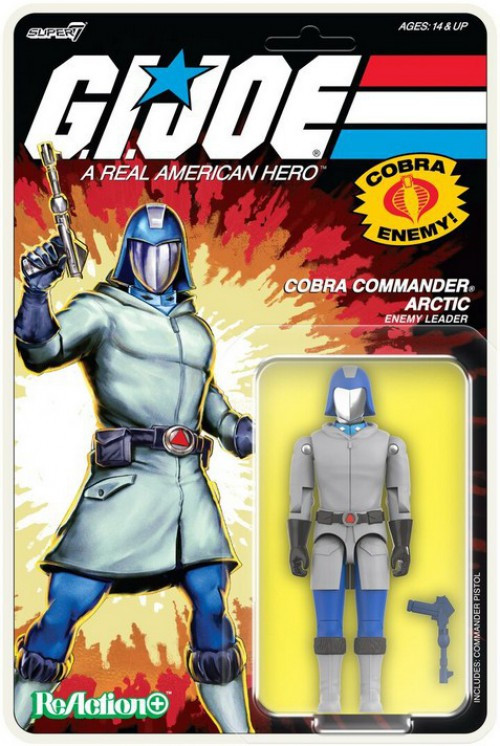 ReAction GI Joe GI Joe ReAction Wave 3 Artic Cobra Commander 3.75 ...