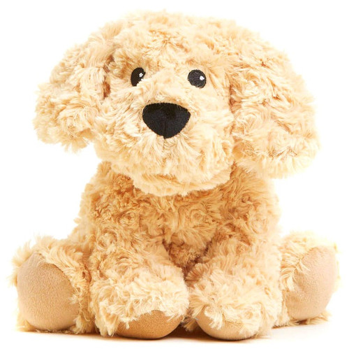 Warmies Golden Dog 14 Weighted Plush Heatable Coolable Intelex USA - ToyWiz