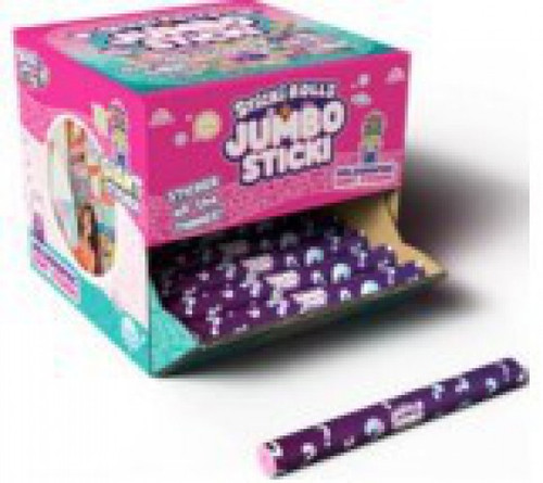 Sticki Rolls JUMBO Mystery Roll Box 24 Packs Sky Castle - ToyWiz