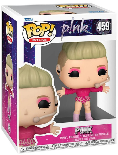Funko Pink POP Rocks Pink Vinyl Figure 459 Trustfall - ToyWiz