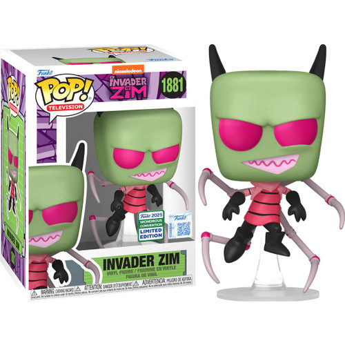 Funko Invader Zim POP Television Invader Zim Exclusive Vinyl Figure ...