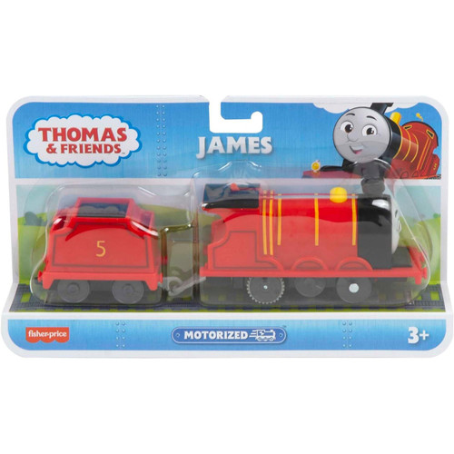 Fisher Price Thomas Friends Motorized James Train Figure - ToyWiz