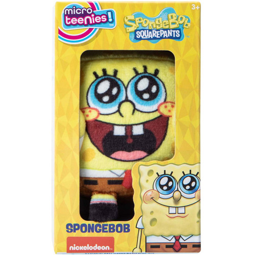 Spongebob Squarepants Micro Teenies Spongebob 2 Plush Random Facial ...