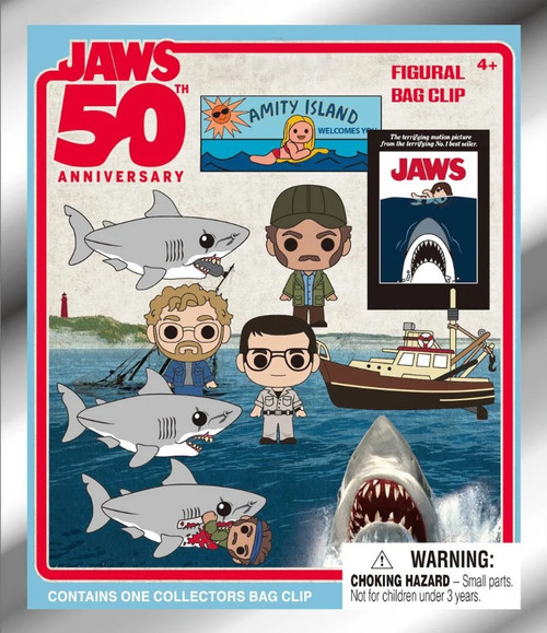 Jaws 3D Figural Foam Bag Clip Jaws Series 1 Mystery Pack 1 RANDOM ...