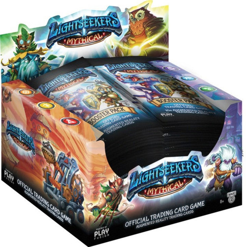 Lightseekers Trading Card Game Mythical Booster Box 24 Packs - ToyWiz