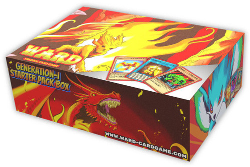 Ward Trading Card Game Generation 1 Starter Pack Box 7 Starter Packs ...