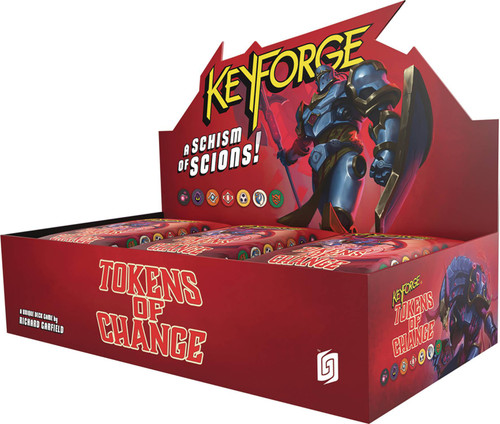 KeyForge Unique Deck Game Tokens of Change Deck Display Box 12 Archon ...