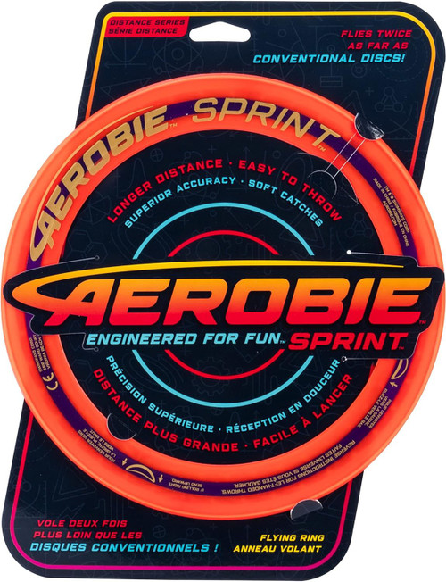 Aerobie Sprint Red 10 Frisbee Spin Master - ToyWiz