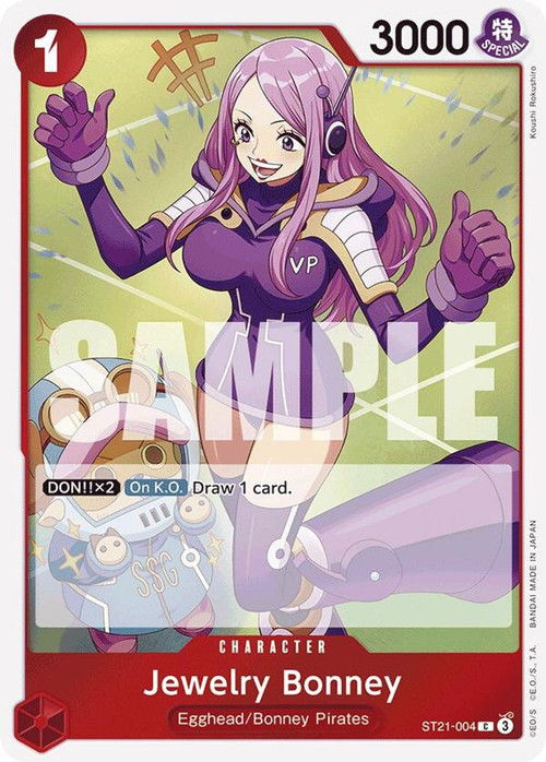 One Piece Trading Card Game Starter Deck EX Gear 5 Single Card Common ...
