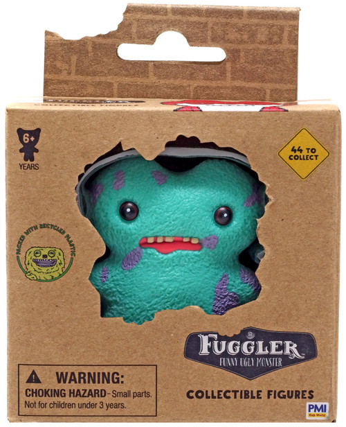 Fuggler Gaptooth McGoo 2.5 Mini Figure Blue Toy Monster - ToyWiz