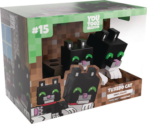 Minecraft Tuxedo Cats 2.5 Vinyl Figure Youtooz - ToyWiz