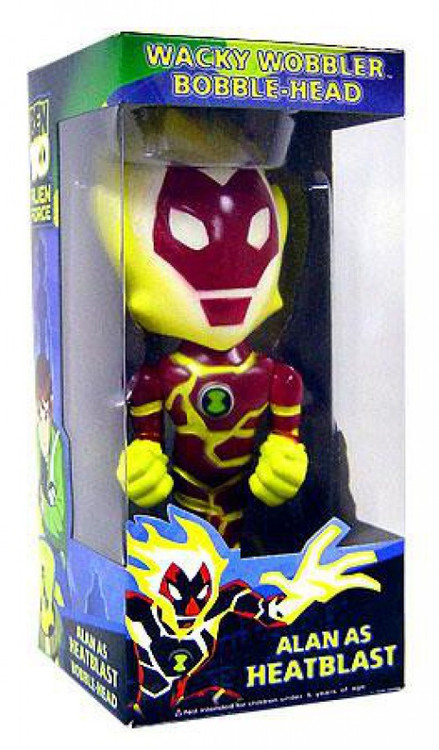 Funko Ben 10 Wacky Wobbler Heatblast Bobble Head Damaged Package - ToyWiz