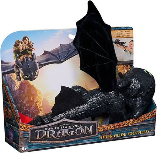 How to Train Your Dragon 2025 Movie Hug Glide Toothless 12 Plush Spin ...