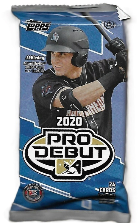 MLB Topps 2020 Pro Debut Baseball Trading Card HOBBY Pack 8 Cards - ToyWiz