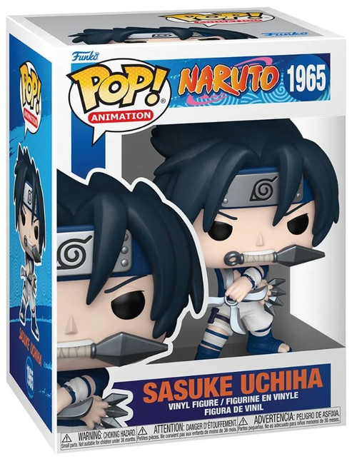 Funko Naruto Classic POP Animation Sasuke Uchiha Vinyl Figure 1965 - ToyWiz