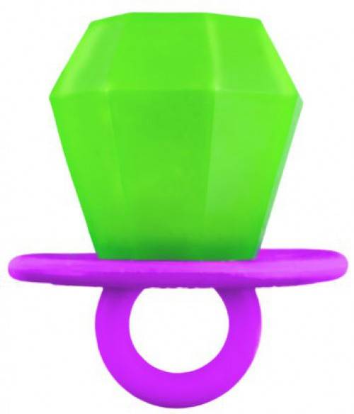 Ring POP GREEN with Purple Handle Squishy Toy Scented Incredible Group ...
